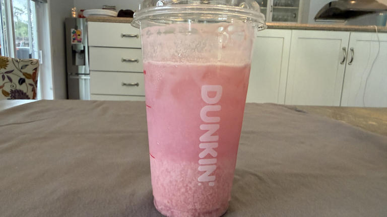 Review: Barbie's pink themed Dunkin' drinks bring nightmares to the ...