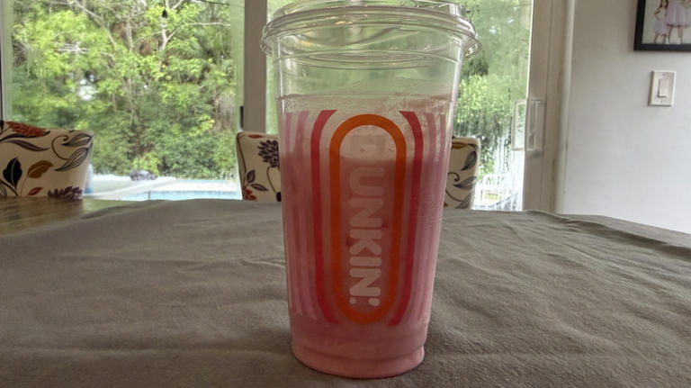 Review: Barbie's pink themed Dunkin' drinks bring nightmares to the ...