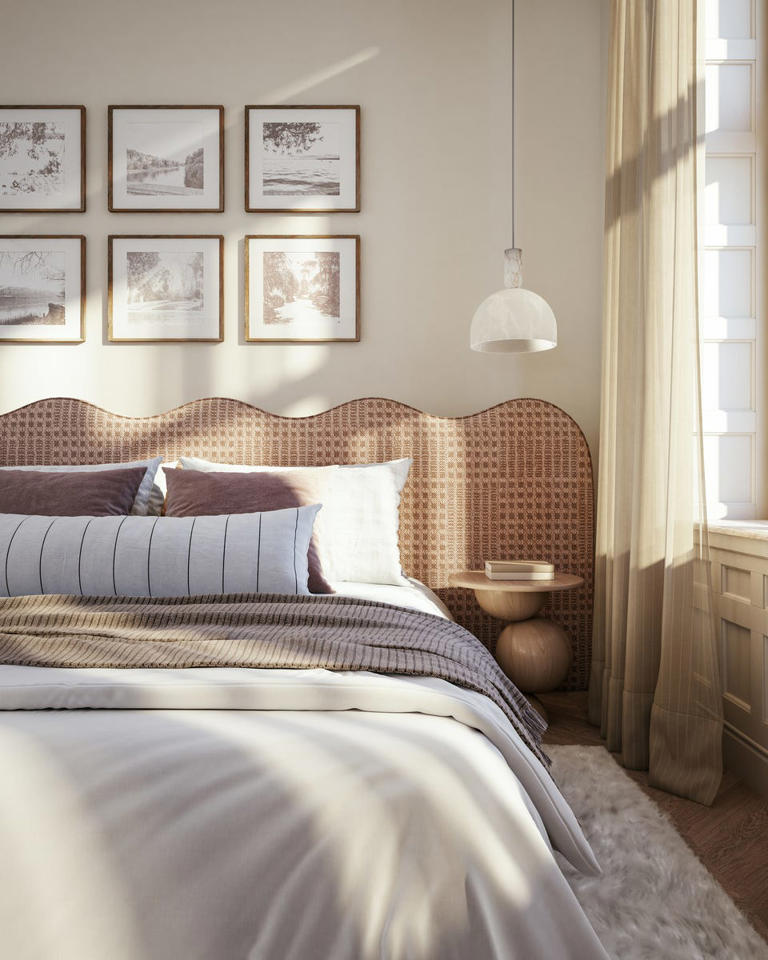 Designers cracked the code on the perfect place to put your bed