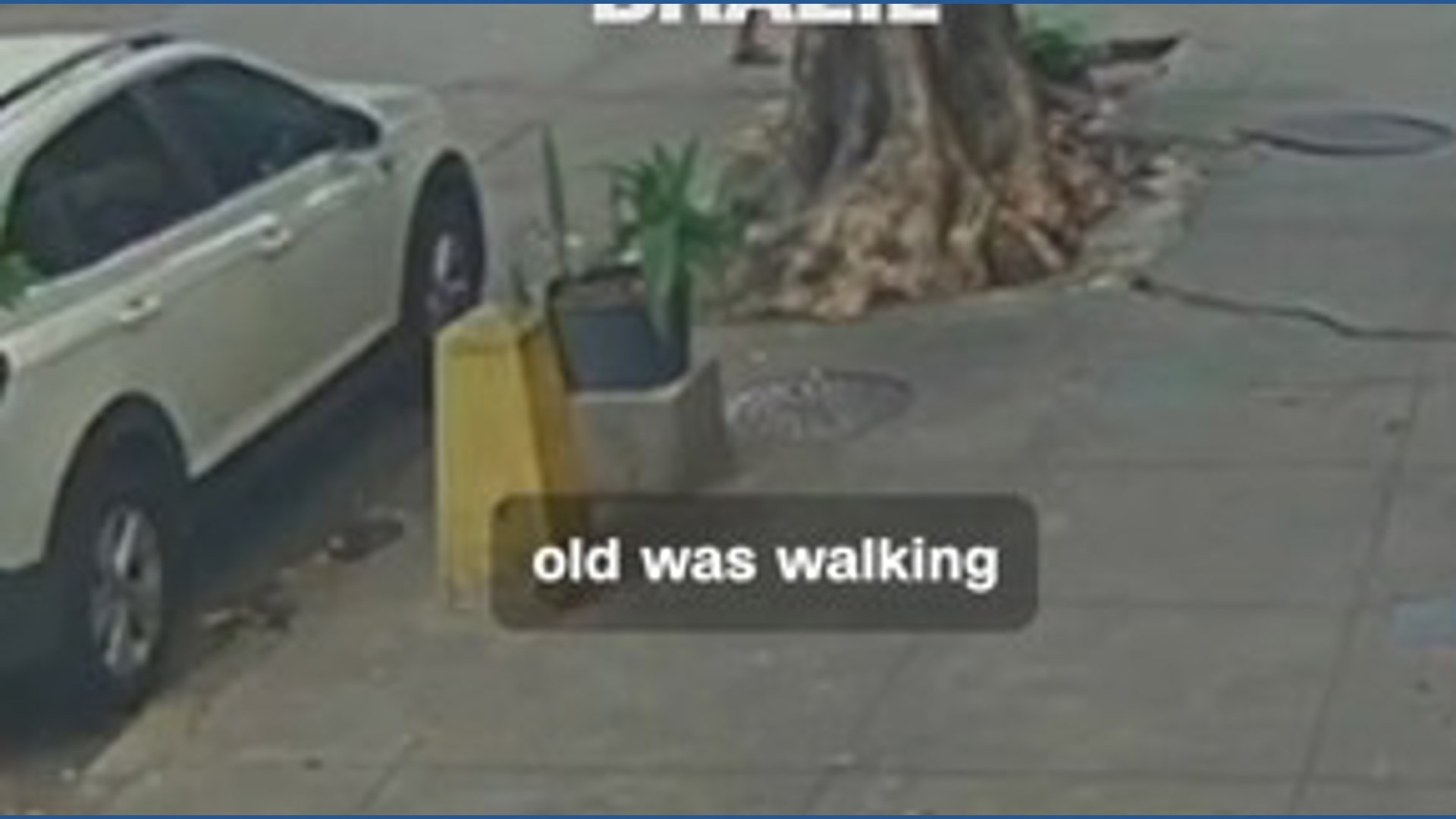 Woman plummets down manhole in Brazil