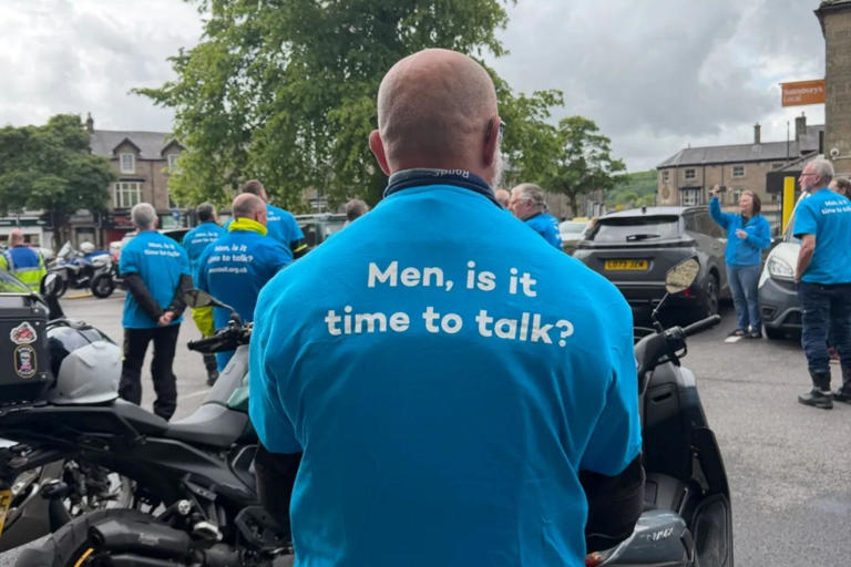 Bikers ride across Derbyshire and the Peak District, including Matlock ...