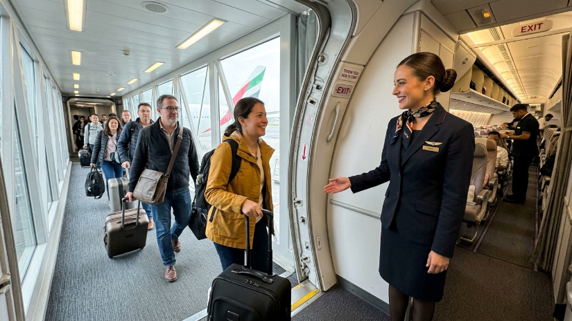 Some passengers think these 3 words mean a flight attendant is ...