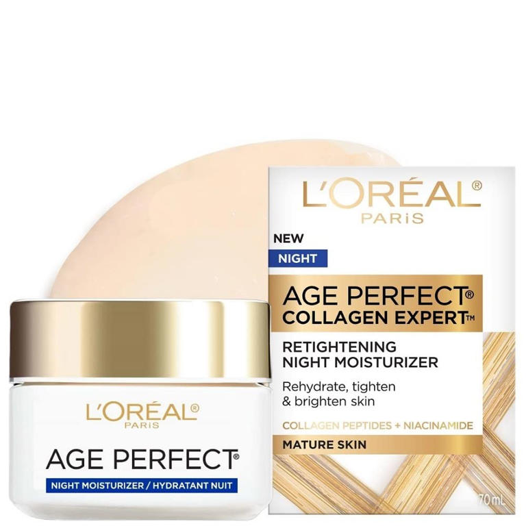 Gillian Anderson, 57, swears by this $16 drugstore night cream