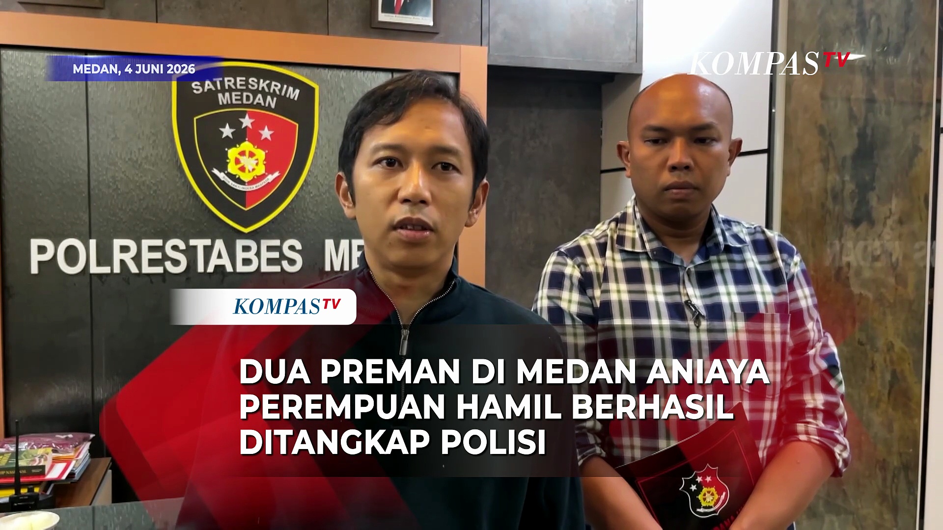 Aniaya perempuan hamil, dua preman berpistol di Medan berhasil ...