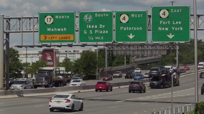 'A garbage dump of congestion.' What bad list did Route 17 make now?