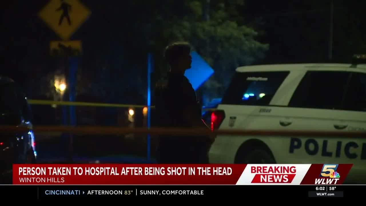 Investigation underway after person shot in head overnight in Winton Hills