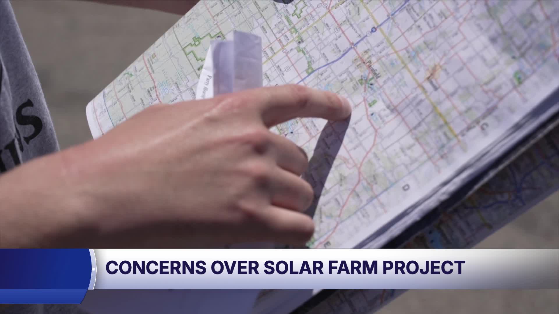 Waushara County solar farm sparks concerns over property, land