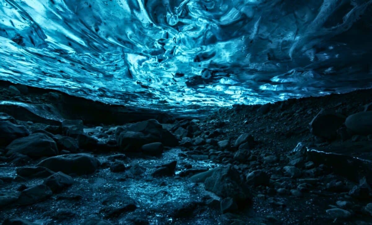 Four kilometres beneath Antarctic ice, a dark lake the size of a small ...