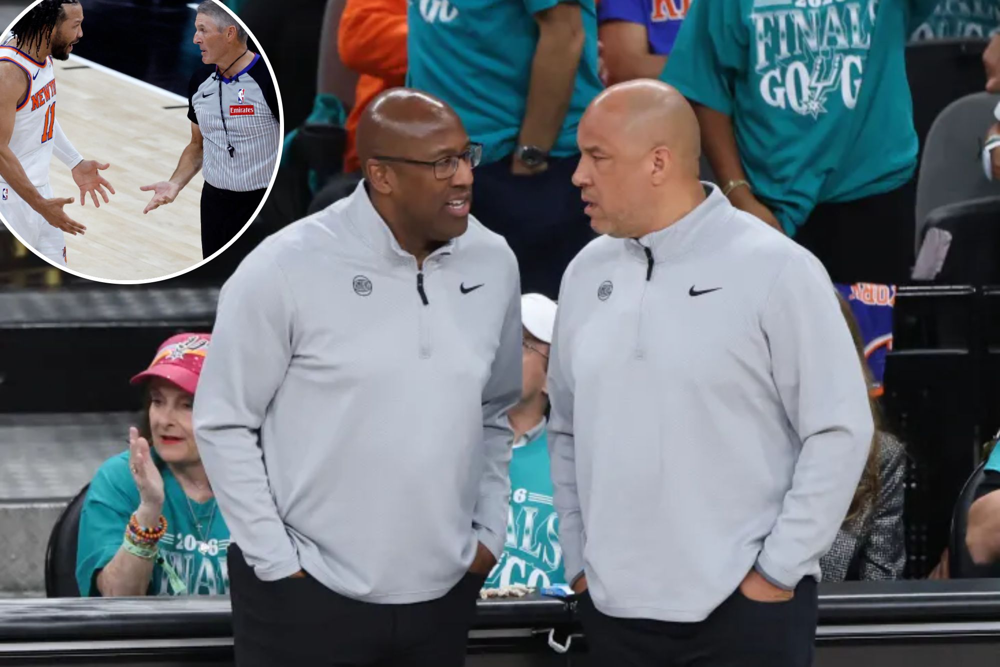 Rick Brunson told Mike Brown 'shut the hell up' in pivotal Knicks Game ...