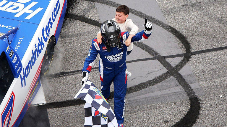 Kyle Busch's 11-year-old son takes big step in racing world nearly two ...