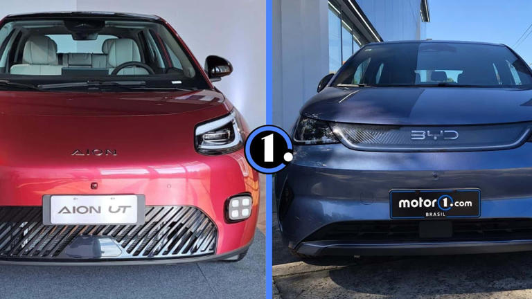 GAC Aion UT Elite ou BYD Dolphin SE? Comparamos os elétricos compactos ...