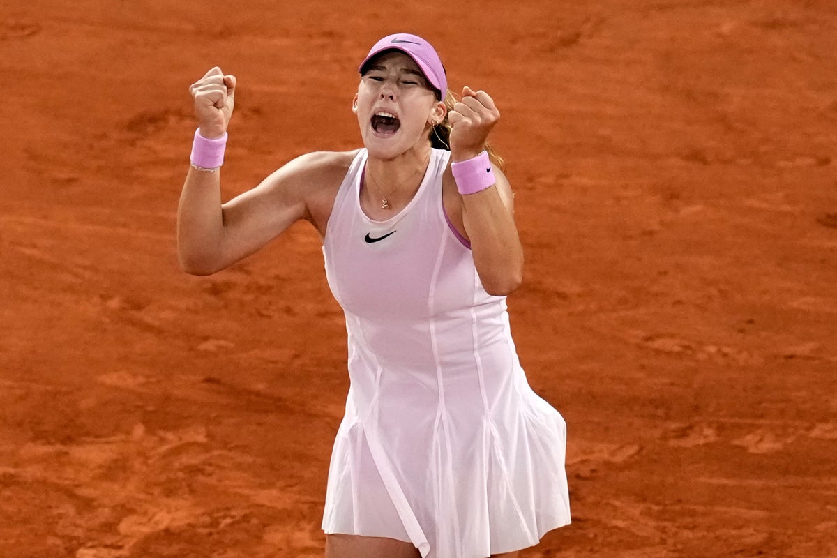 How Andreeva drowned out noise to march into French Open final