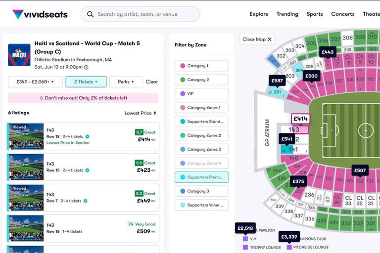 Scotland World Cup tickets being resold on unofficial sites for £2,000