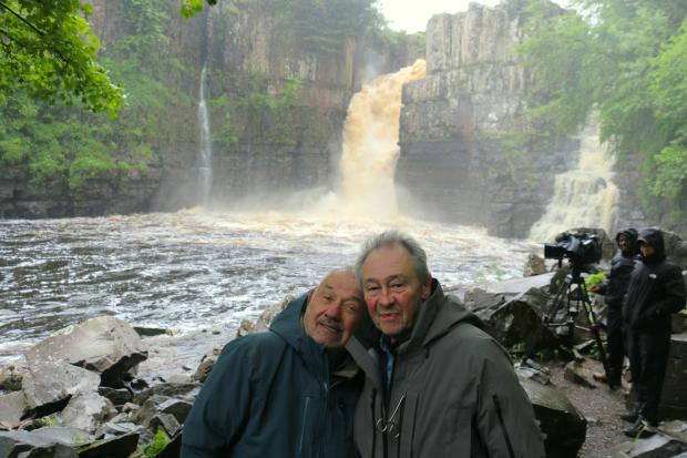 TV duo Bob Mortimer and Paul Whitehouse spotted filming at County ...