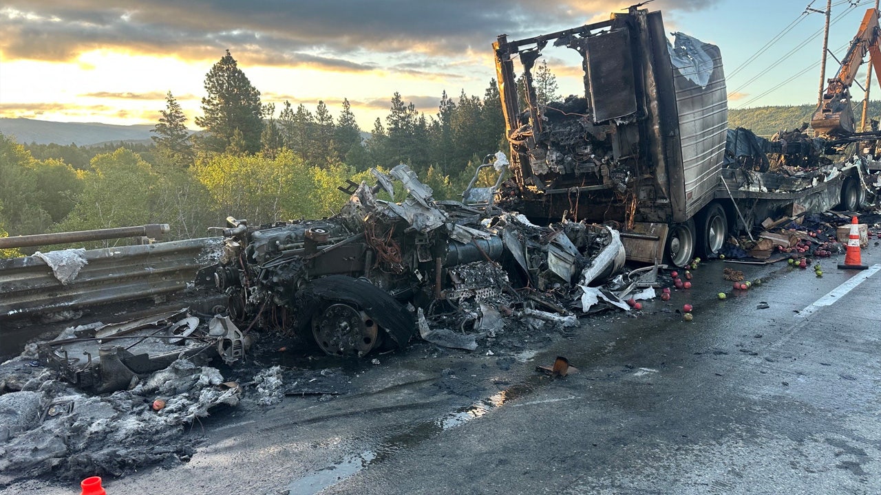 Westbound I-90 reopens after semi-truck fire near Cle Elum, WA