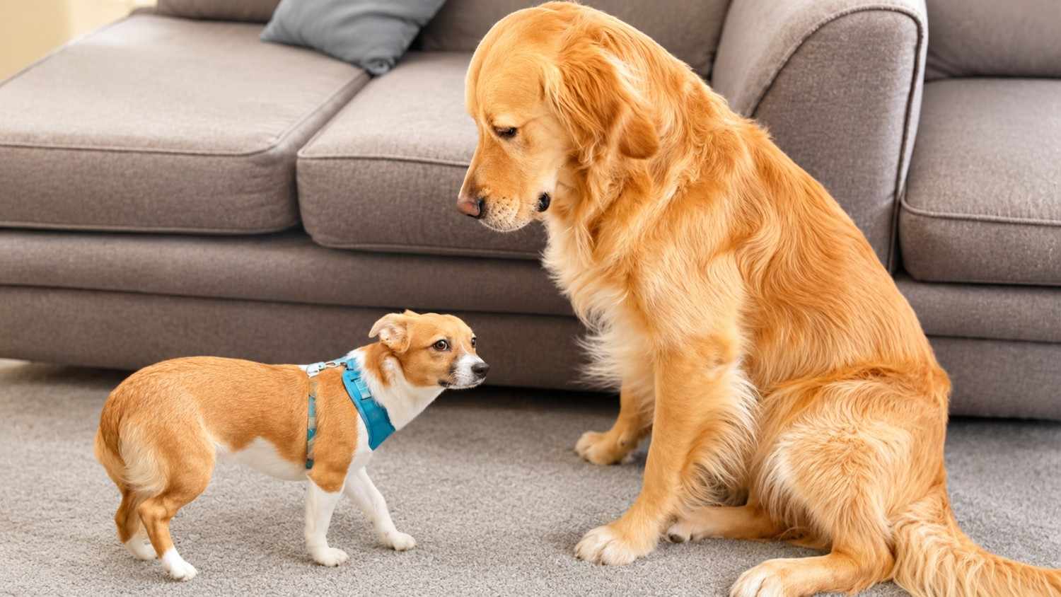 A scared rescue puppy found confidence in a week
