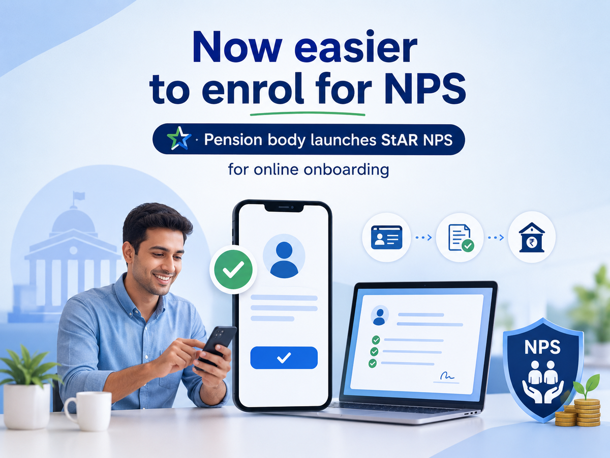 Now easier to enrol for NPS: Pension body launches StAR NPS for online ...