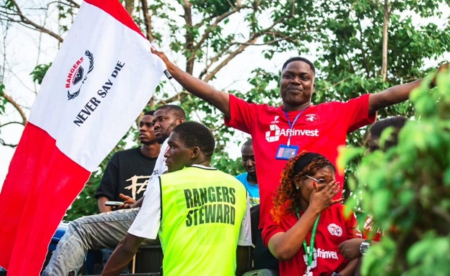 Rangers hold colourful parade in Enugu after record ninth NPFL title ...