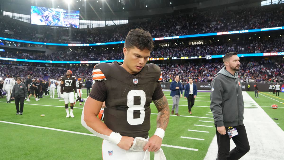 Did Browns coach Todd Monken take shot at Dillon Gabriel?