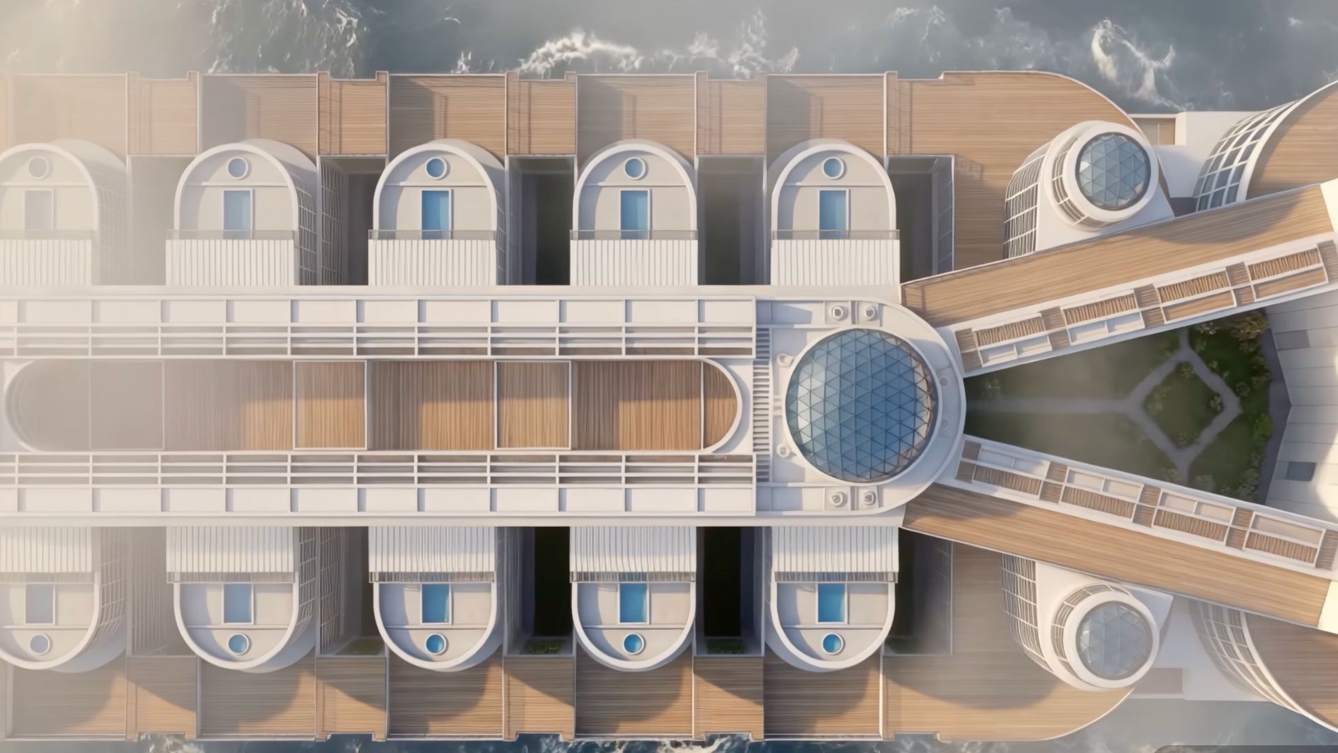 Photos: Giant ship could become world's biggest floating city for ...