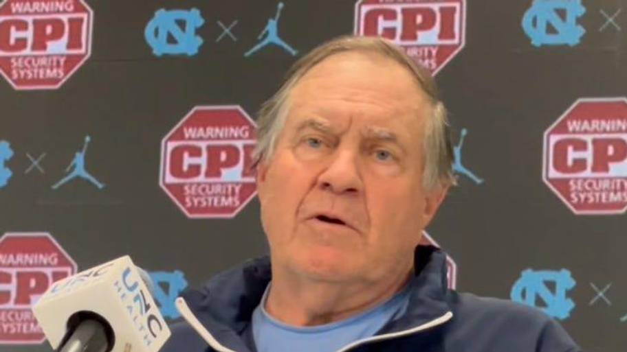 UNC football transfer signals Belichick goal for 2026 roster