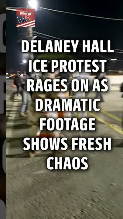 Delaney Hall ICE protest erupts in chaos