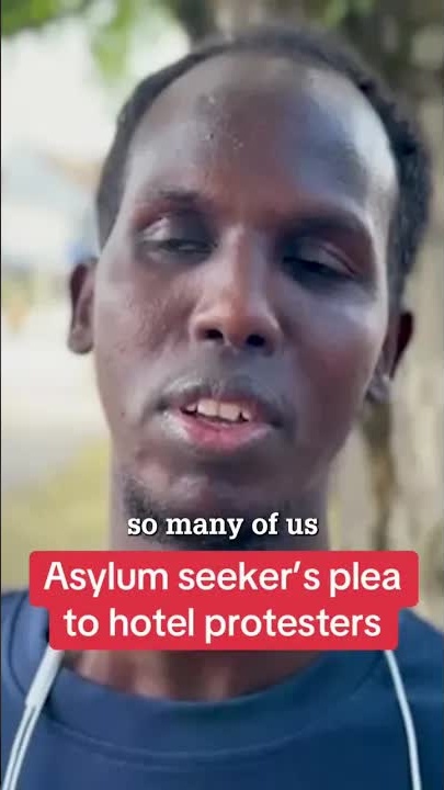 Asylum seeker shares pain and fear amidst hotel protests