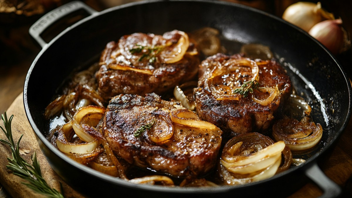 Winzersteak nach Pfälzer Art: würzig mariniert und herrlich zart
