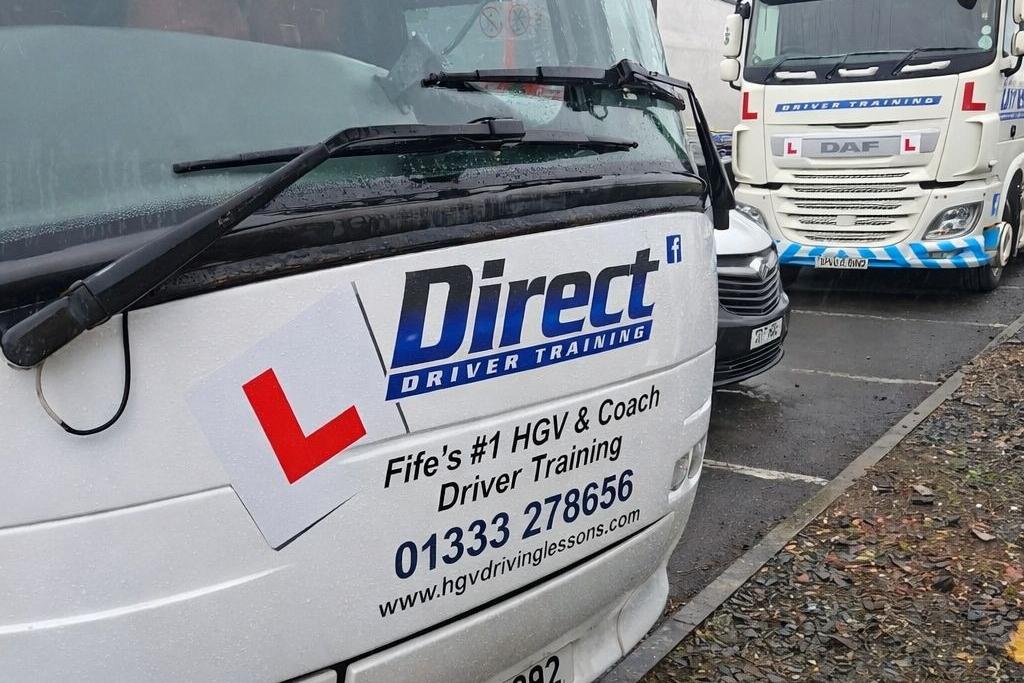 Ex-forces HGV trainer drives new ambitions in Fife