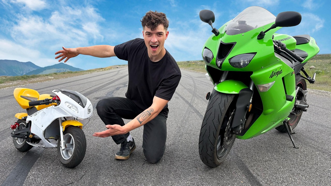 How I turned a small bike into a speed demon!