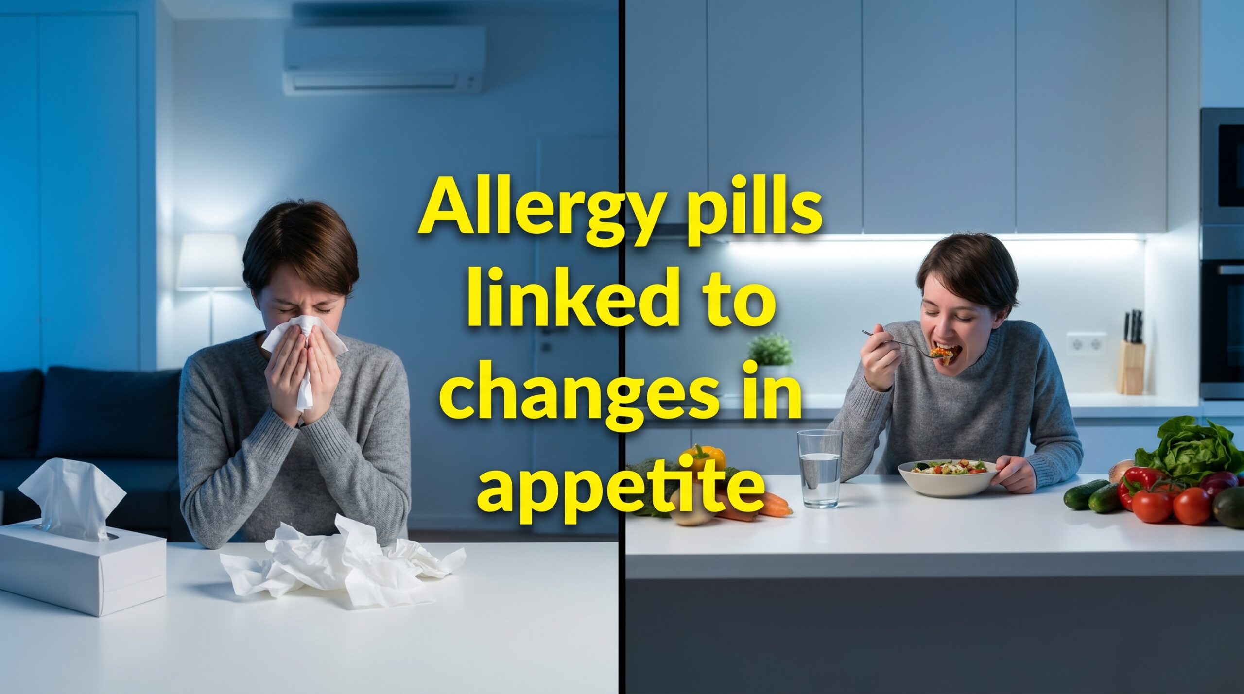 Allergy pills linked to changes in appetite