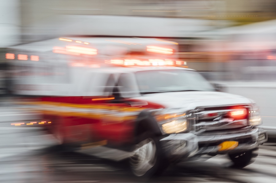 Driver in critical condition after crash near Gooding