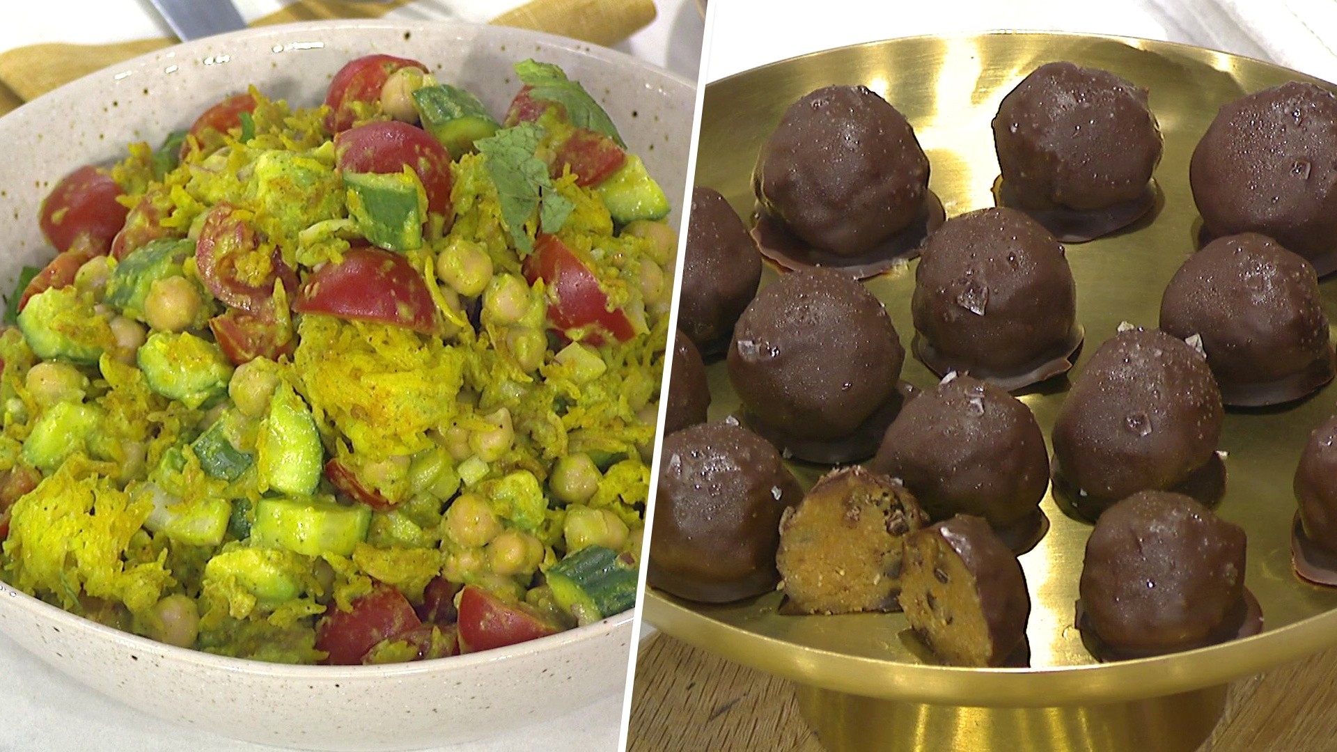Crispy rice salad, cookie dough truffles: Get the recipes