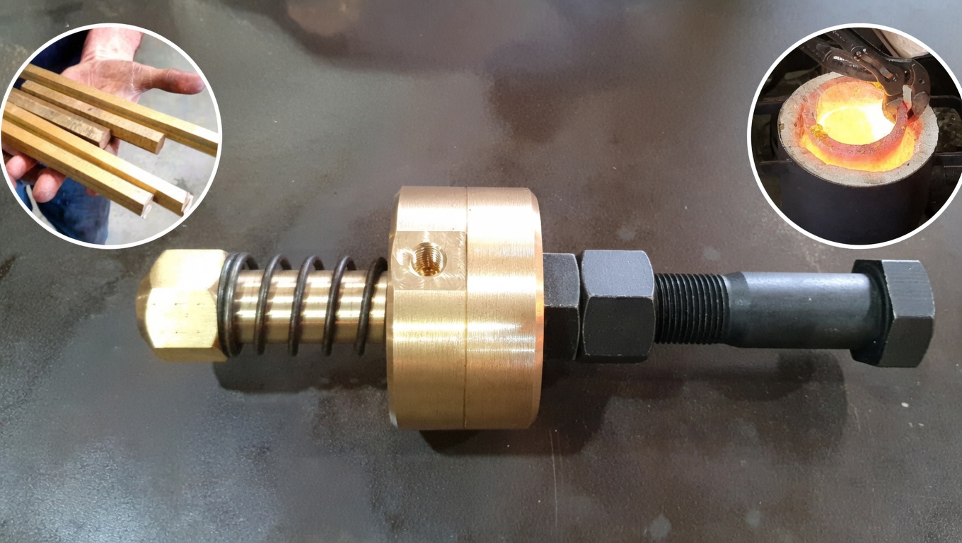 Shop-made rotary ground clamp