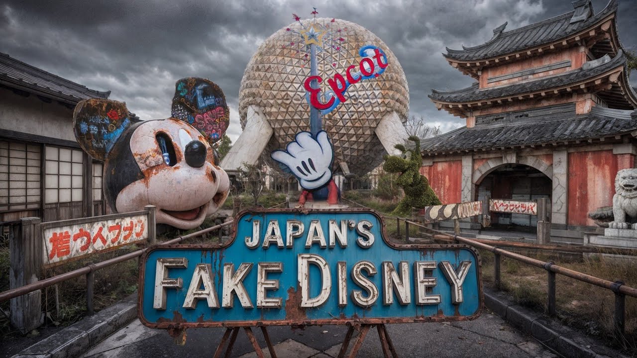 I found a surreal Epcot replica in Japan