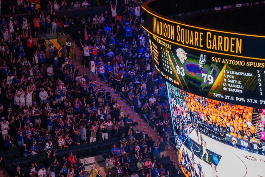 Uncertainty surrounds Game 2 watch party outside Madison Square Garden