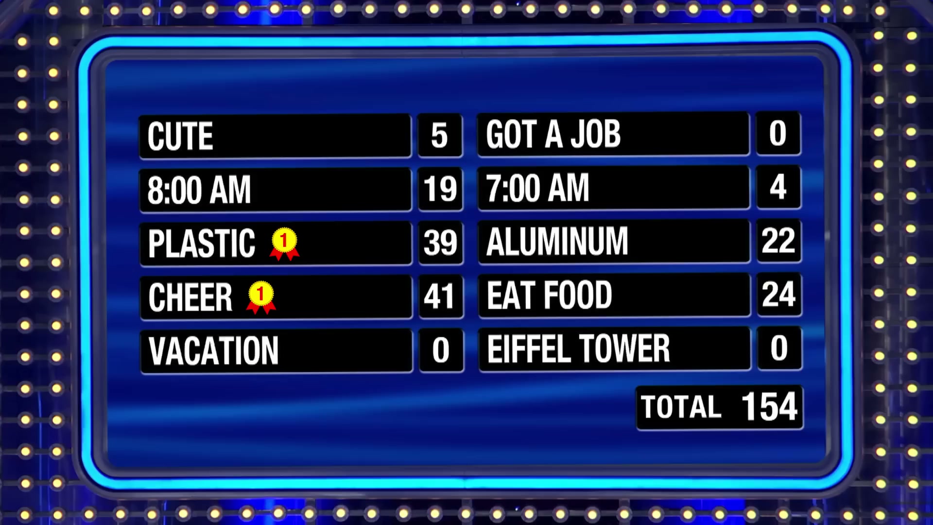 Fast money #1 for the Martinez fam! $20K?