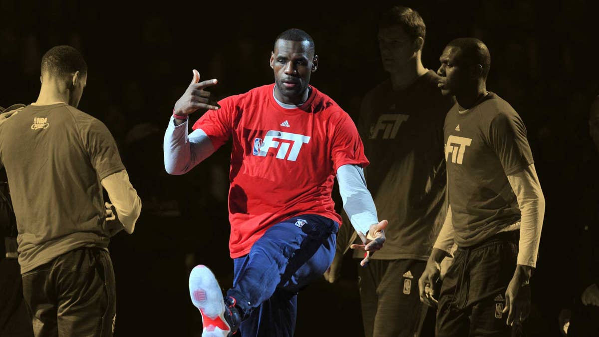 LeBron James reveals the secret behind his legendary handshakes: "I ...