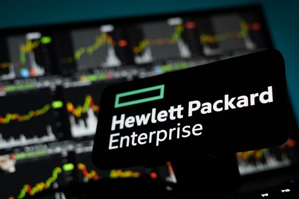 What's going on with Hewlett Packard stock Thursday?