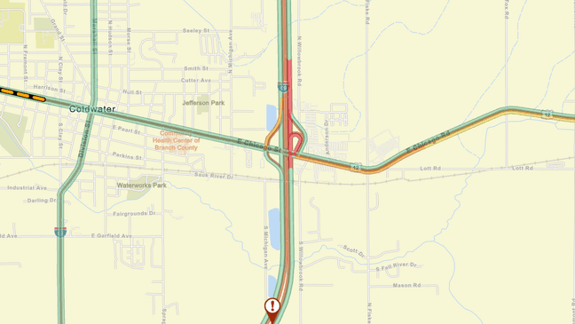 Branch County worker rear-ended by semi-truck while mowing along I-69 ...