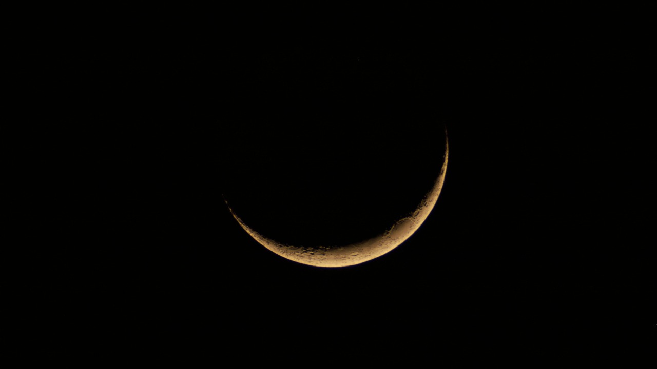 On June 17 the crescent moon will cover Venus in broad daylight ...