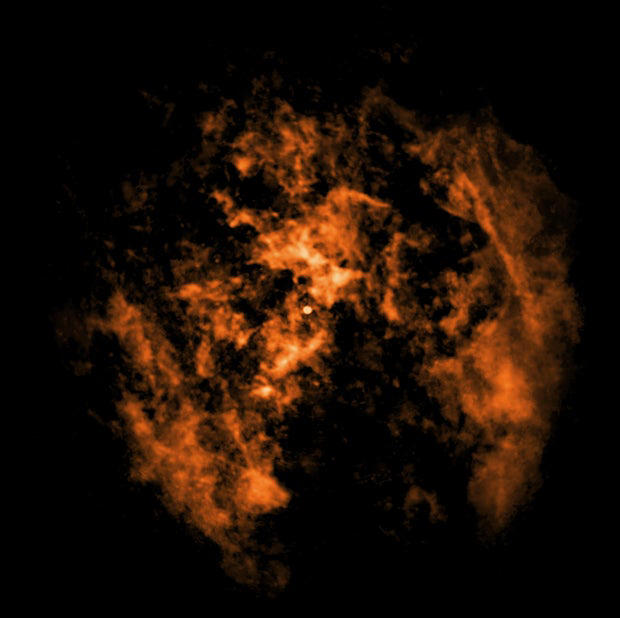 Northwestern scientists find long-elusive wind emitting from Milky Way ...