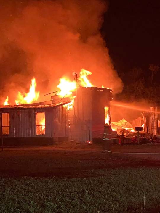 Nugent Church total loss after late night fire