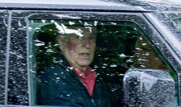 Andrew Mountbatten-Windsor pictured with mysterious large bruise on his ...