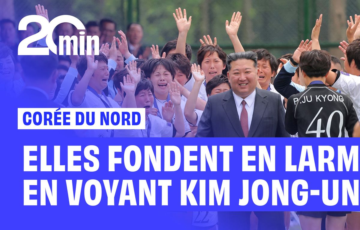 Les footballeuses nord-coréennes fondent en larmes devant Kim Jong-un