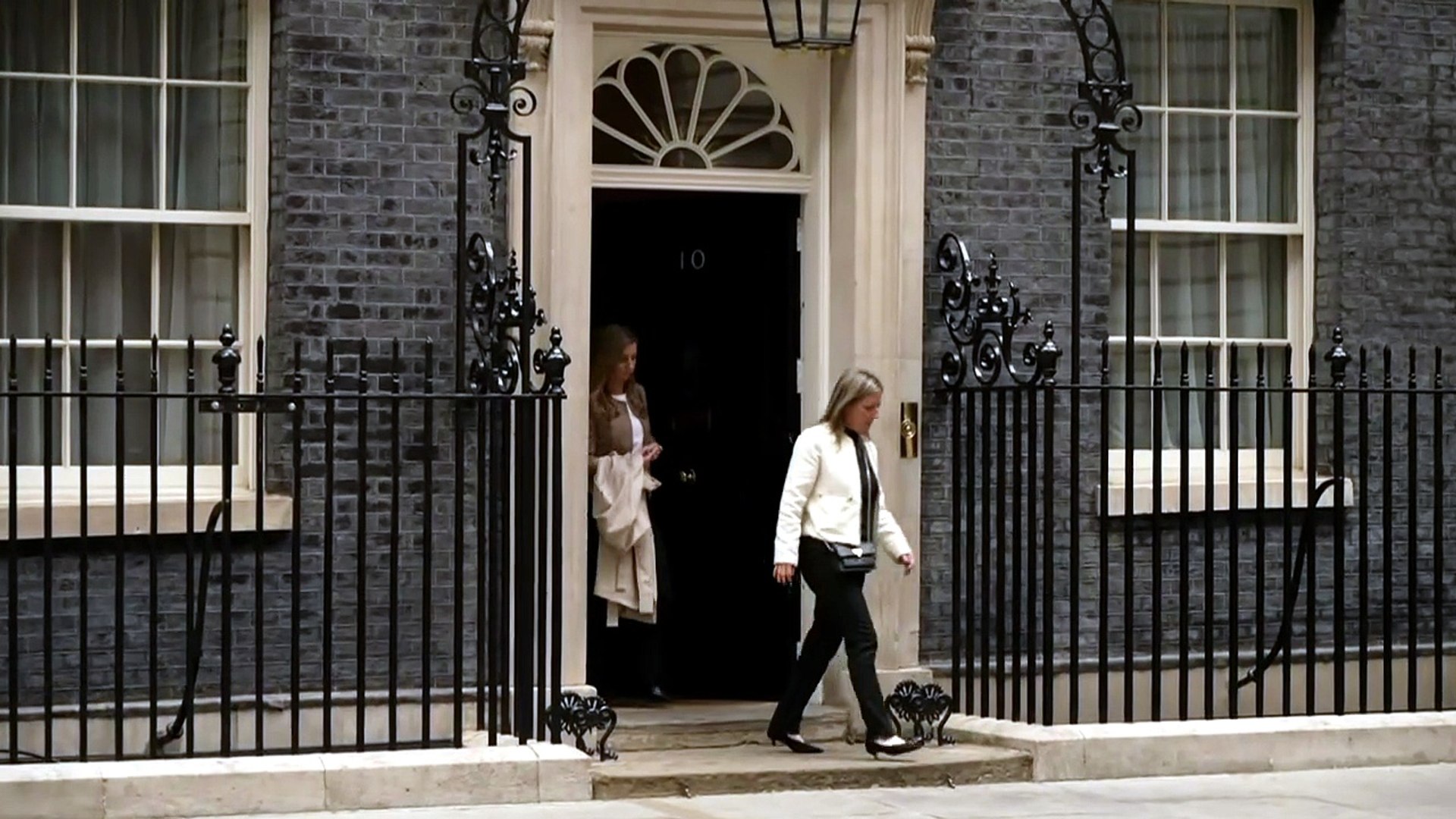 Henry Nowak's father leaves Downing Street