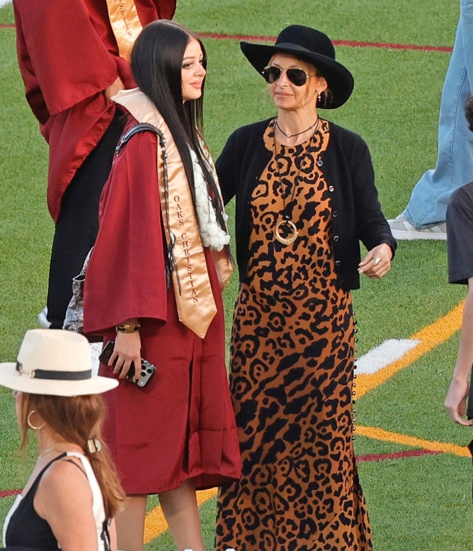 Nicole Richie and Joel Madden celebrate daughter Kate’s high school ...
