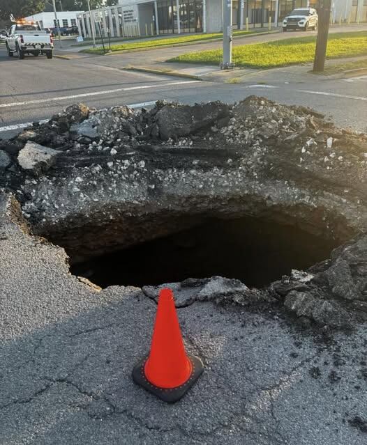 Doorway to the Upside Down closes Christian County road as sinkhole ...