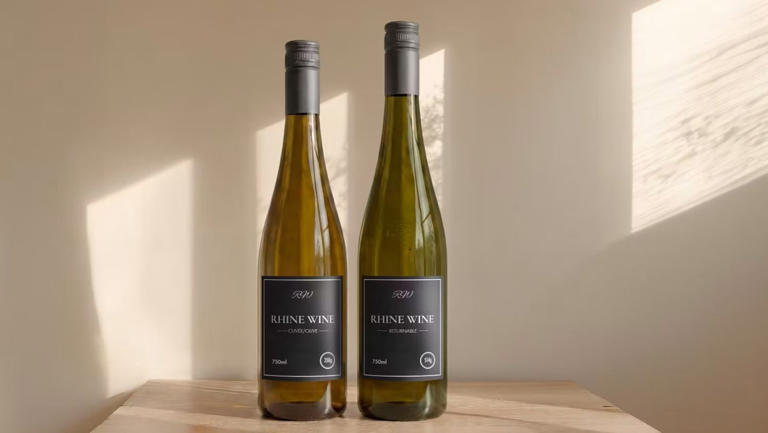Vetropack unveils lighter version of Rhinewine wine bottle