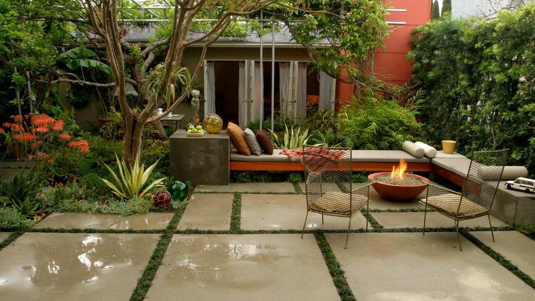 Design tricks to make a small backyard feel larger